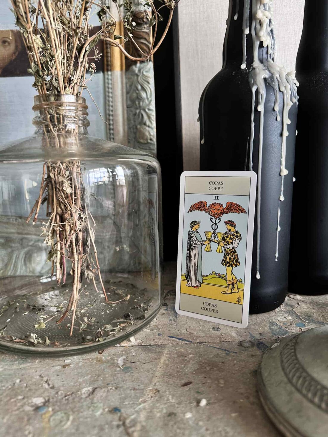 Two of Cups tarot card meaning, symbolism & more