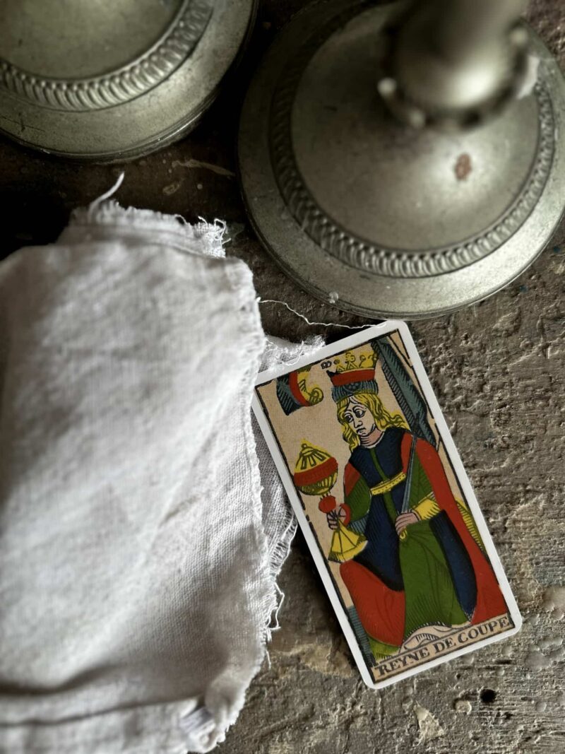 Queen of Cups tarot card meaning, symbolism & more